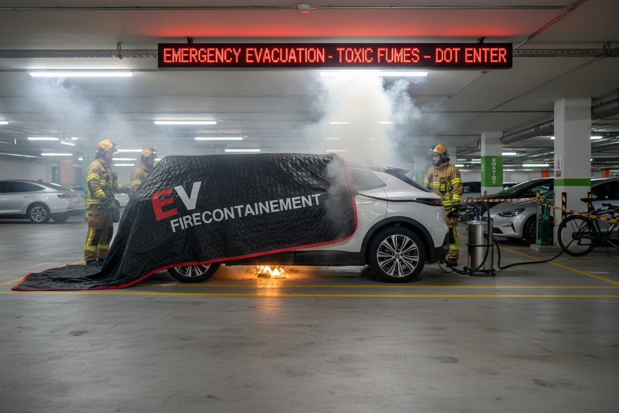 EV Fire Blankets: First Defence in a Lithium Battery Fire | EV Fire ...