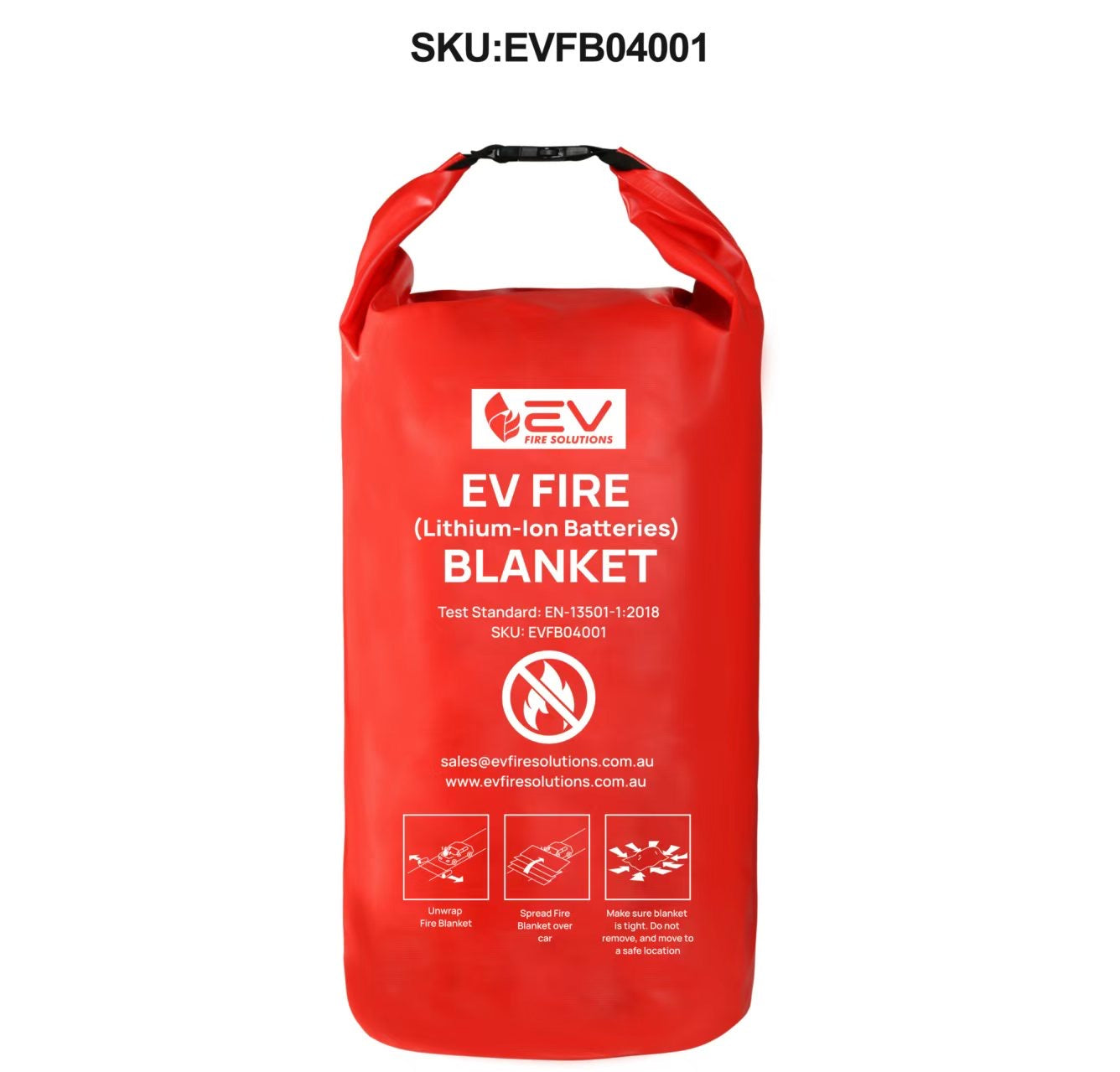 Silicon Coated EV Fire Blankets suitable for Lithium-ion Battery Fires ...